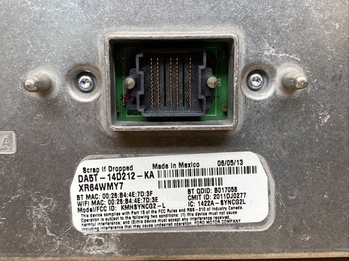 2011-2016 Ford Sync APIM Module DA5T-14D212-KA DL3T-14F239-AN | eBay