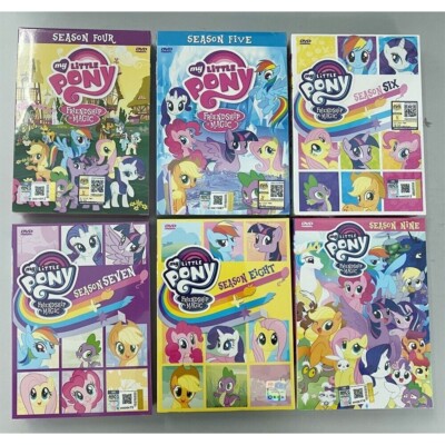 My Little Pony: Friendship Is Magic Season 4,5,6,7,8,9 DVD ~ All Region ...