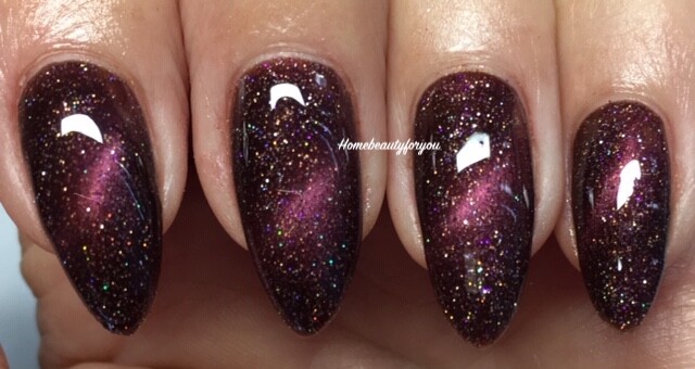 BLUESKY GEL NAIL POLISH CAT EYE MAGNEGTIC CHAMELEON CLN10 UV LED SOAK ...