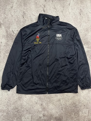 1996 Atlanta Olympics Zip Up Light Jacket Sweatshirt | eBay