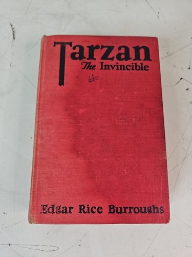 Tarzan The Invincible 1931 Book By Edgar Rice Burroughs 1st Edition | eBay