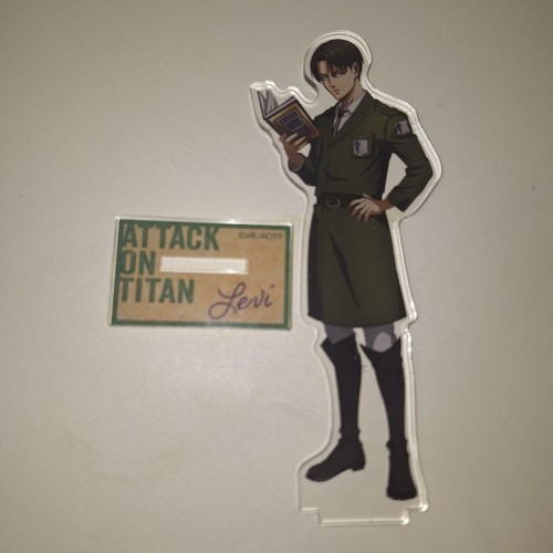 Levi Hands Reading Attack on Titan Acrylic Stand Anime Display ...
