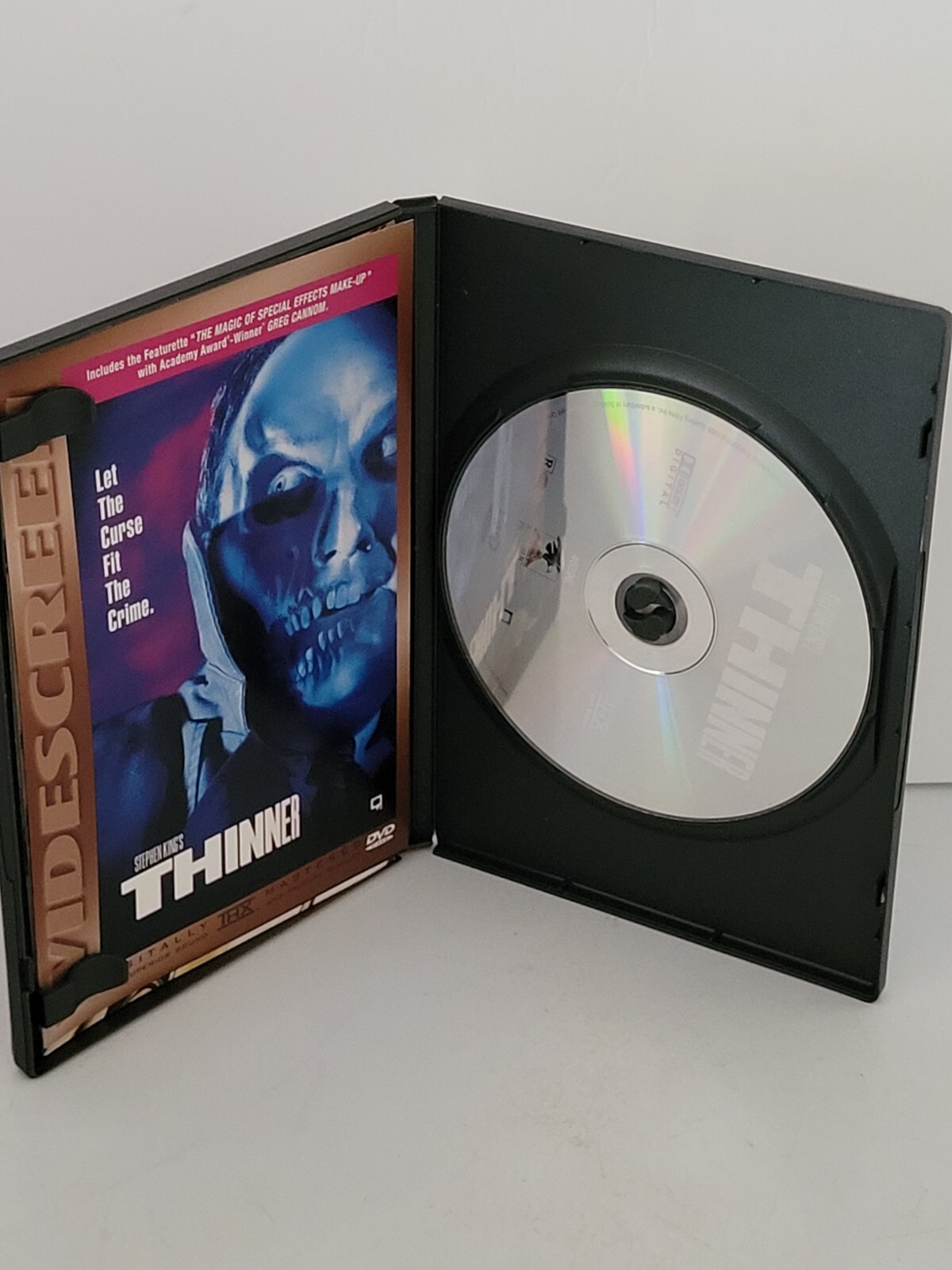 1997 Stephen King's THINNER (DVD, 2001) Widescreen Robert Burke Joe ...
