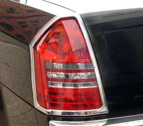 Chrysler 300 Chrome Taillight Trim Outline Bezels by Luxury Trims 2005 ...