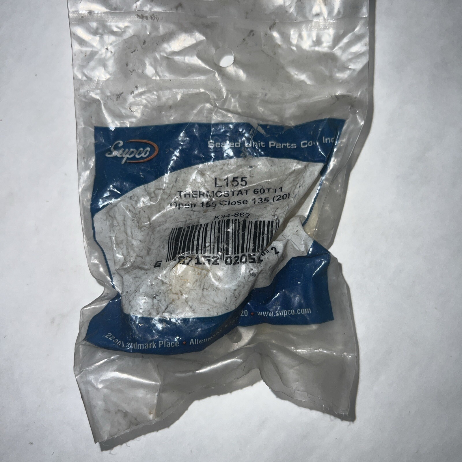 Supco L155 Supco L155-20 Heater Limit Thermostat | eBay