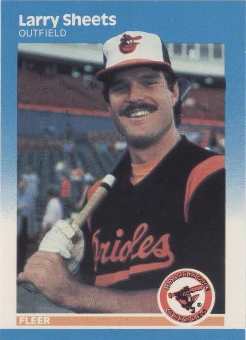 1987 Fleer - Larry Sheets #479 Glossy for sale online | eBay