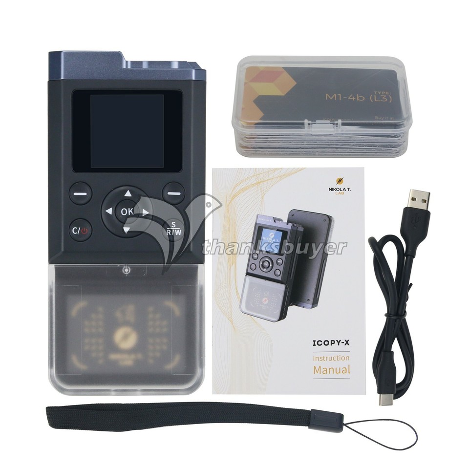 ICOPY-X (XS English) 1.3" Color Screen RFID Card Writer RFID Card ...