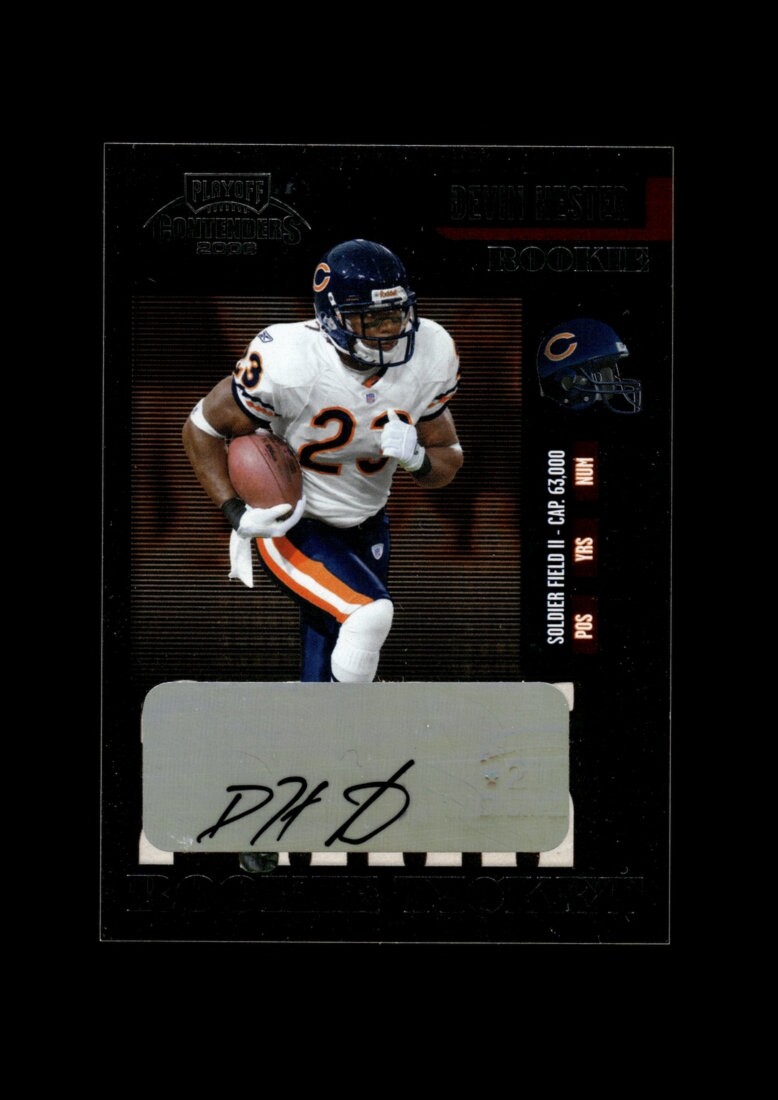 2006 Playoff Contenders: #165 Devin Hester Auto NR-MINT *GMCARDS* | eBay