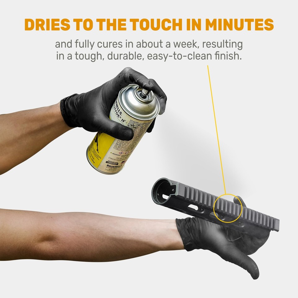 Brownells Aluma-Hyde II Epoxy Based Firearm Finish Spray Clear | eBay