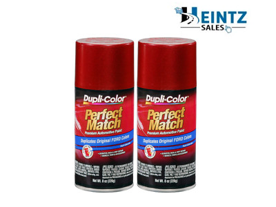 Duplicolor BFM0317 Perfect Match Ford Electric Currant Red Met 8 oz ...