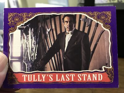 RARE ADDAM'S FAMILY 1991 PARAMOUNT MOVIE TOPPS CARD # 92 TULLY’S LAST ...