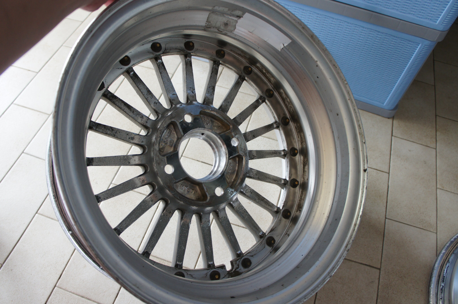 JDM ENKEI 15" Fins speed star rim wheels for AE86 Hachiroku ta22 mesh ...