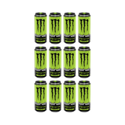 Monster Rehab Grean Tea USA - 458ml - Pack of 12 | eBay UK