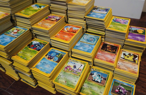 500 Pokemon Card Bulk Lot Common Uncommon Authentic with foils ...