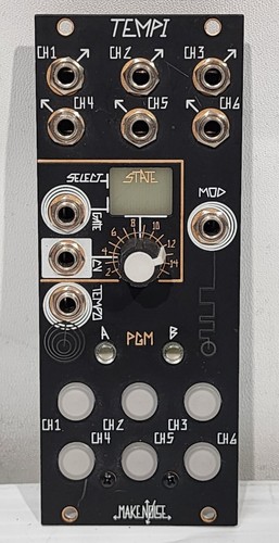 Make Noise Tempi 6-Channel Polyphonic Time-Shifting Eurorack Synth ...