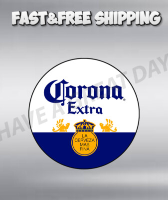Corona Extra Vinyl Sticker Decal 14 Full Color Sale | Corona Extra ...
