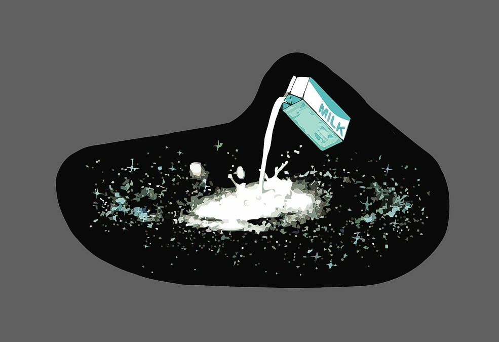 Milky Way Galaxy Sticker Milk Waterproof Stars Space Gift NEW | eBay