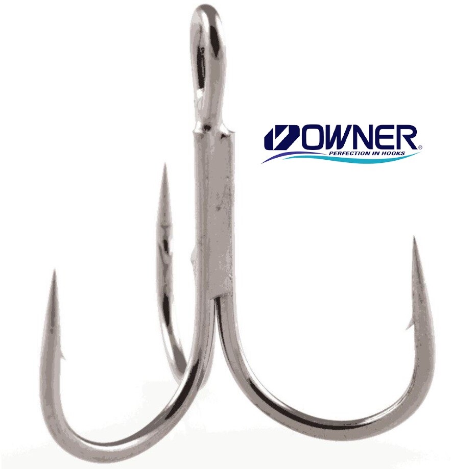 Owner ST-36BC S-Owner Treble Hooks #5636 Pike Stinger Rigs Chrome | eBay