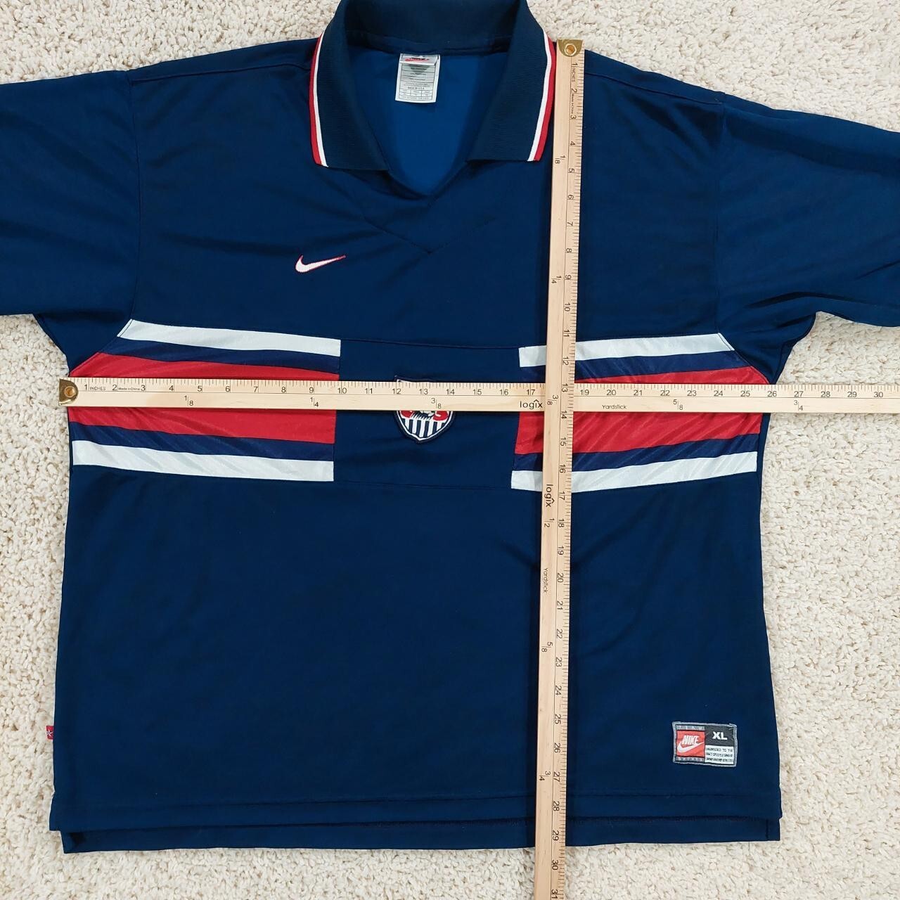 USA Soccer x Nike Jersey Vintage 90s Away Shirt Kit (1995-1998 ...