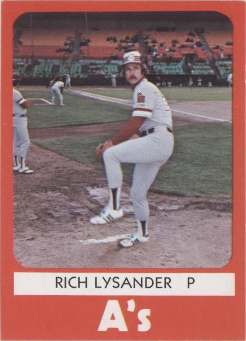 1980 TCMA Minor League - Rick Lysander #377 (RC) for sale online | eBay