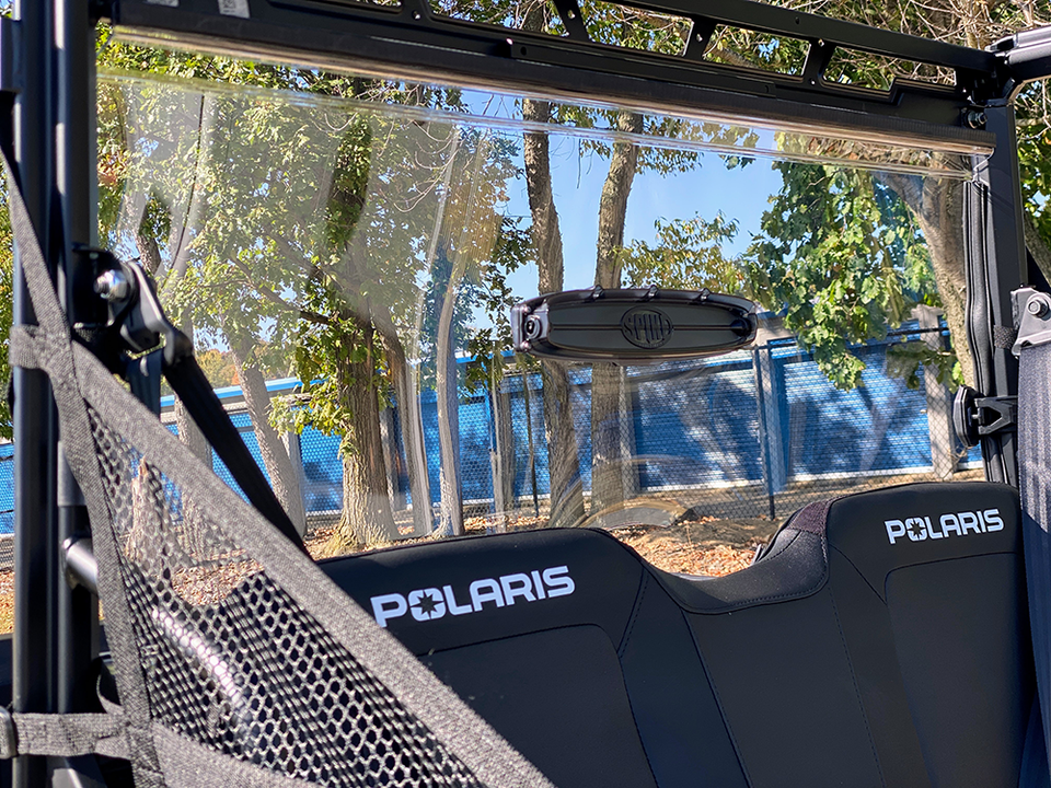 Polaris Ranger Mid Size SP570 Vented Rear Window Windshield Dust Panel ...