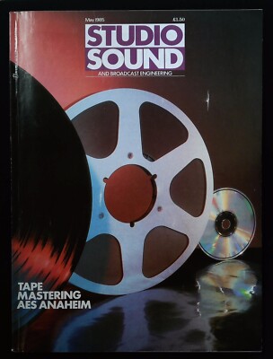 Studio Sound And Broadcast Engineering Magazine May 1985 mbox1369 Tape ...