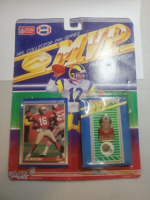 Joe Montana 49ers 1990 NFL MVP Collector Pin Series Premier Edition | eBay
