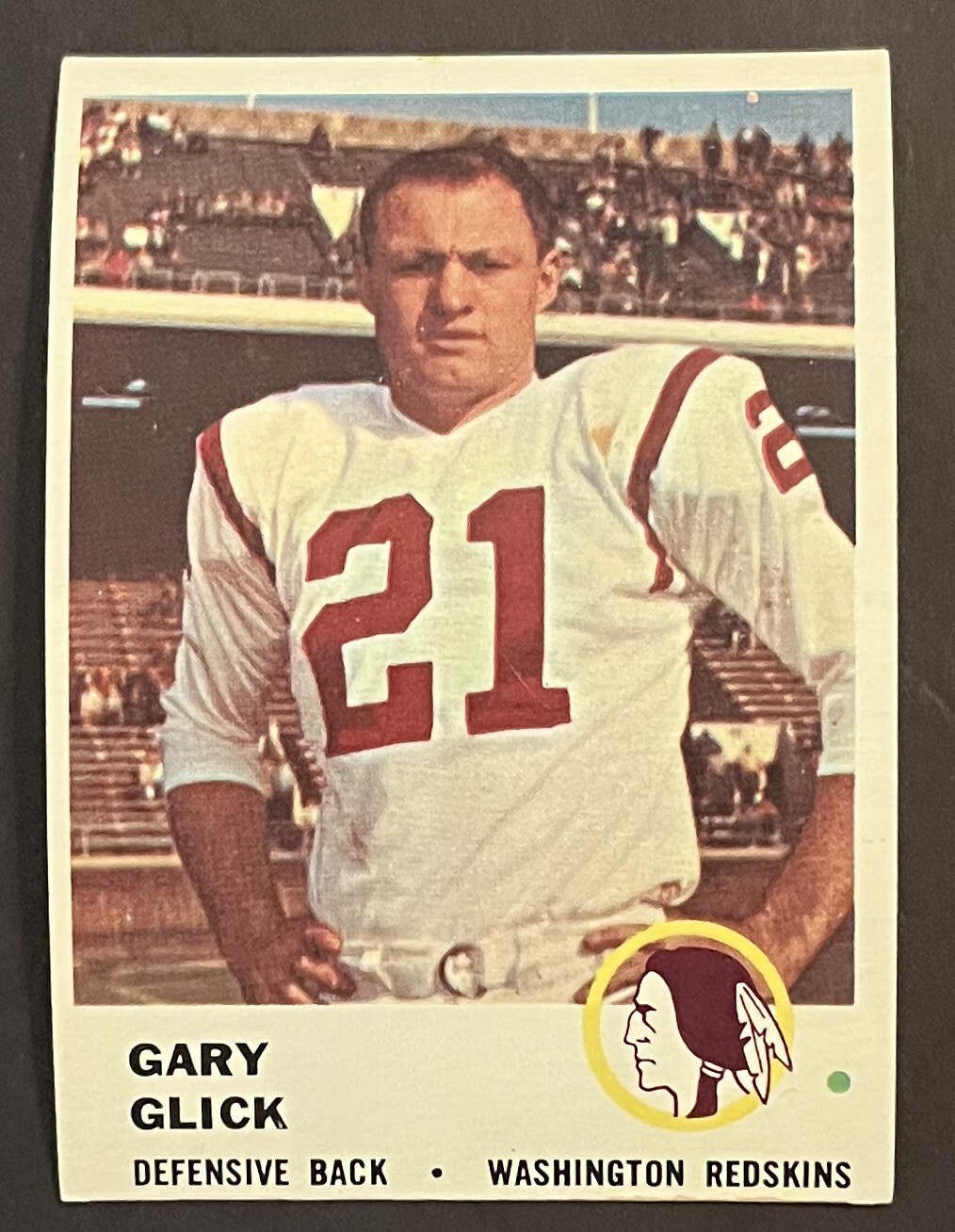 1961 FLEER #114 GARY GLICK WASHINGTON REDSKINS @ NOT MINT 3 | eBay