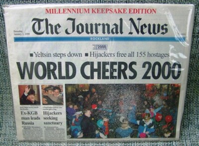 NEW YORK JOURNAL NEWS 1-1-2000 MILLENNIUM KEEPSAKE EDITION - WORLD ...