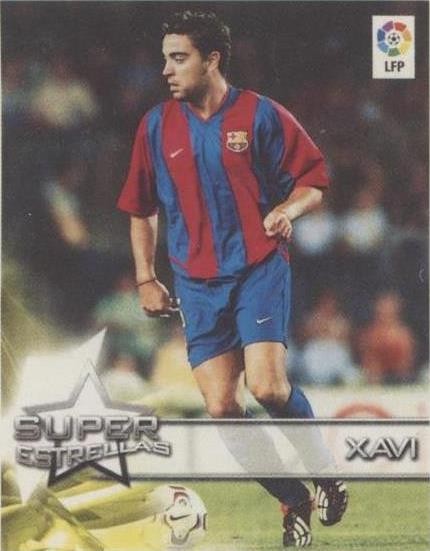 2002-03 Panini Superliga De Estrellas Stickers - Xavi Hernandez #46 for ...