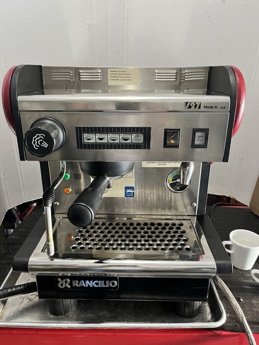 RANCILO S27 1 GROUP AUTOMATIC COMERCIAL ESPRESSO MACHINE 115V 50/60Hz ...