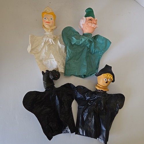 VTG Wizard Of Oz TOTO Dog Face HAND PUPPET, Wizard, Scarecrow, And ...