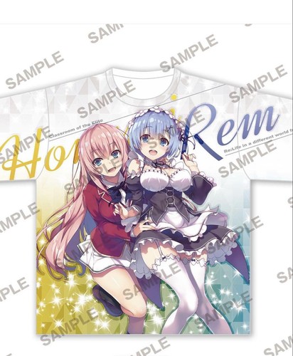 Classroom of the Elite Re Zero Ichinose Honami Rem T-Shirt | eBay