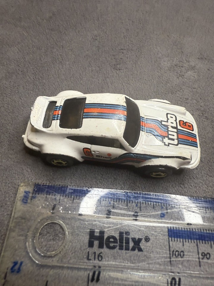 Rare Vintage Hot Wheels P-911 Porsche Turbo 6 USA Canada 1974 White ...