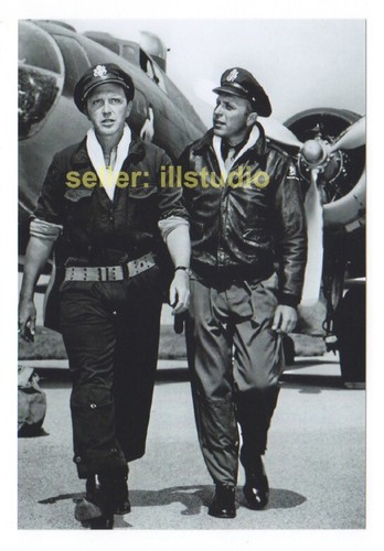 ROBERT LANSING & LEW GALLO 12 O'clock High RARE 4x6 PHOTO in MINT ...