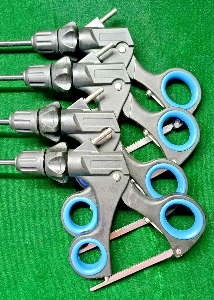 10pc Laparoscopic Long Bariatric Croce Olmi & Trocar Cannula Surgery ...