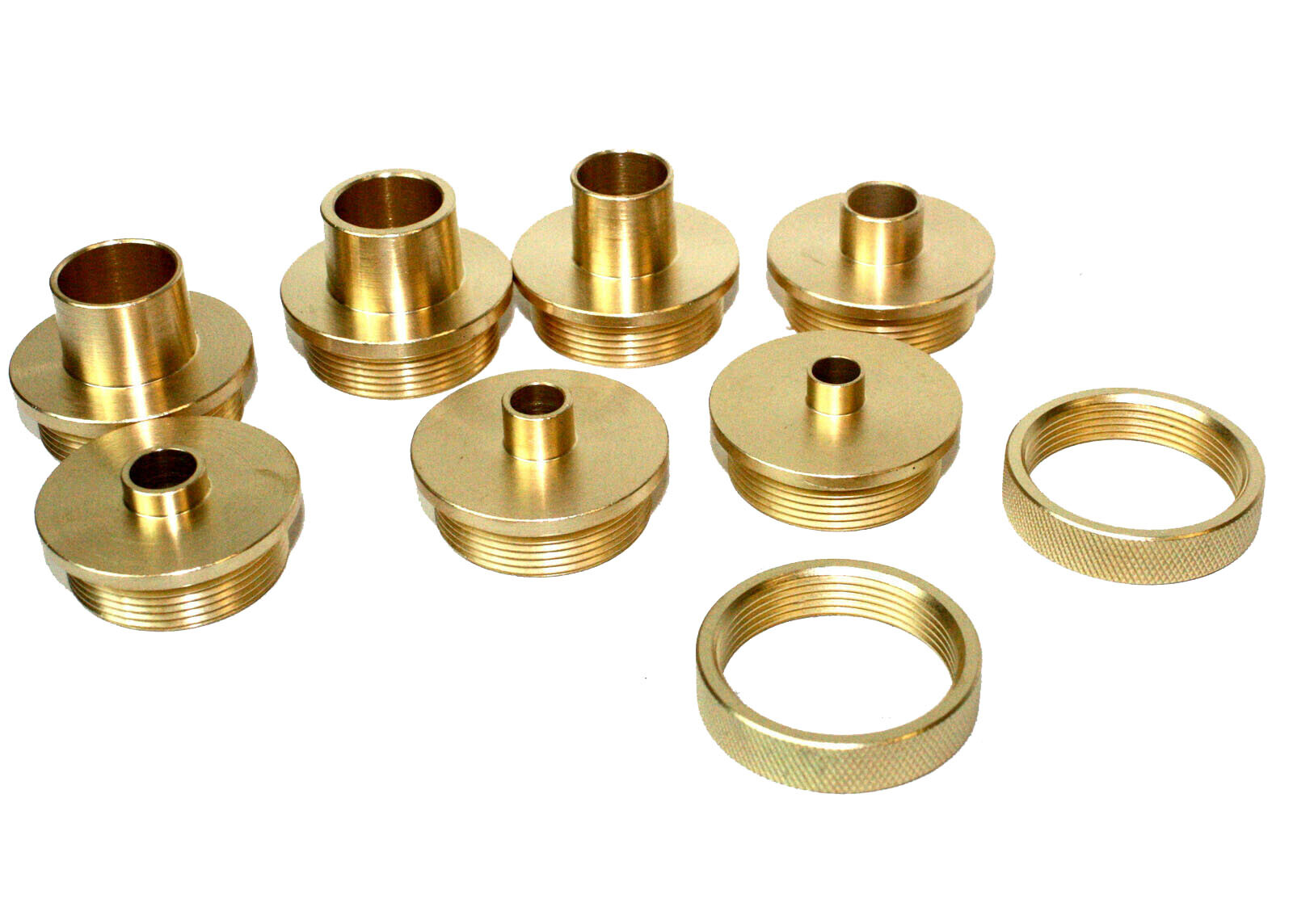 9pcs Brass Router Template Guide Bushing Set 4 Dewalt Porter Cable Skil ...