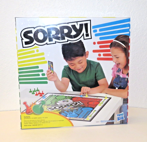 NEW Sorry! Classic Family Board Game - Fun for Kids & Adults | eBay
