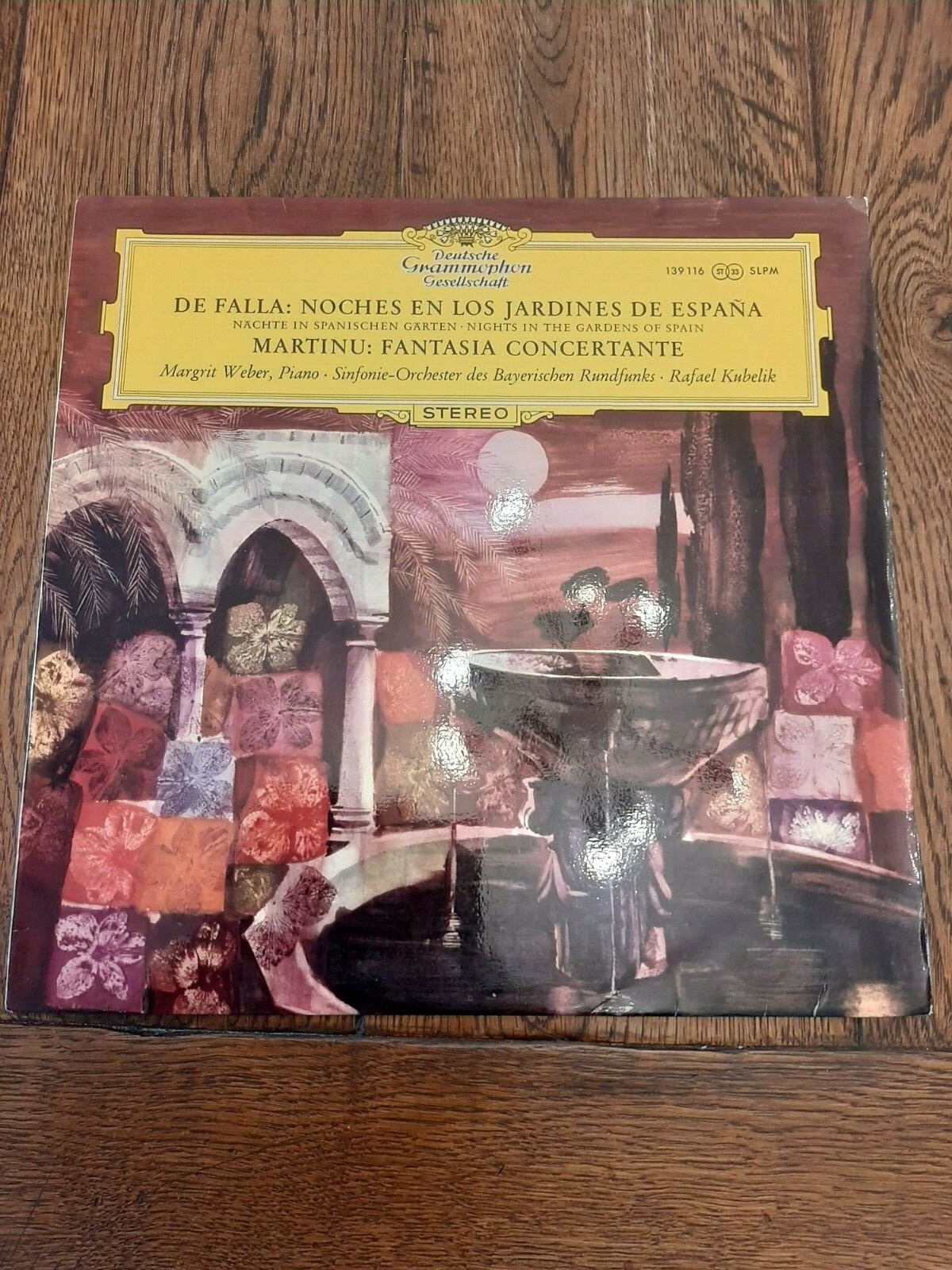 Margrit Weber-De Falla / Martinu. Rafael Kubelik. large TULIP SLPM ...