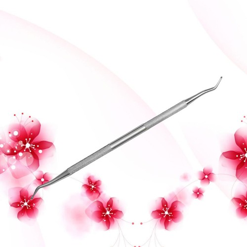 Cuticle Spoon Pusher Remover Tool Stainless Steel Spoon Nail Cleaner ...