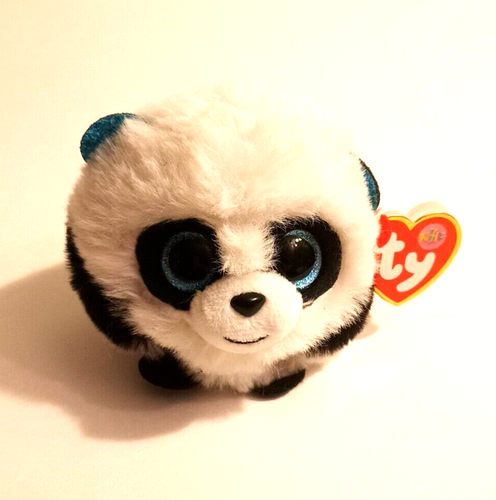 NEW 2021 TY Puffies BAMBOO the Panda (4 Inch) Stuffed Puff Ball Plush ...