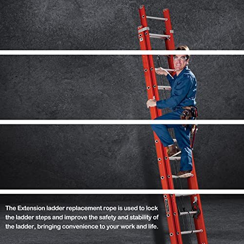 AC30-2 Extension Ladder Replacement Rope 40FT for Werner Fits All ...