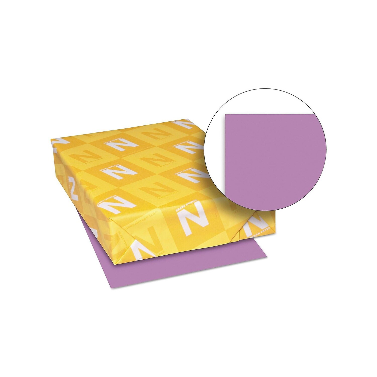 Exact Brights Paper 8 1/2 X 11 Bright Purple 20lb 500 Sheets for sale ...