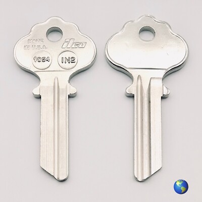 IN2 Key Blanks for Various Products by Atlas Ansonia and ilco (3 Keys ...