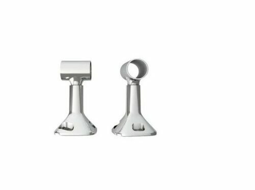 28mm Eyelet 400cm Plain Ball Metal 3 Sided Bay Window Curtain Pole Set ...