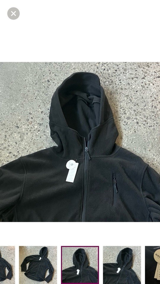 NEW Bearskin Tactical Hoodie Men Size Large in Black | eBay