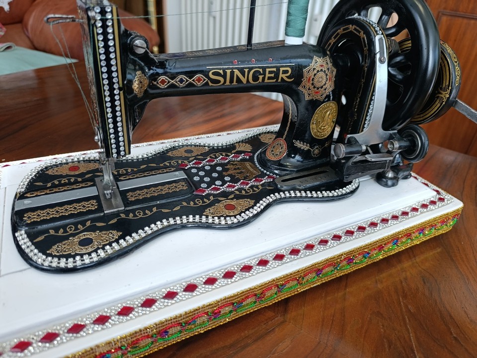 Antique 1890 Singer 12k sewing machine, New Family. | eBay