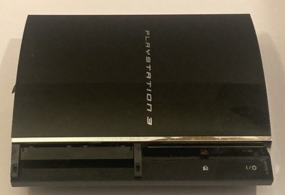 Sony PlayStation 3 Fat PS3 Console Only (Broken For Parts) Backwards ...