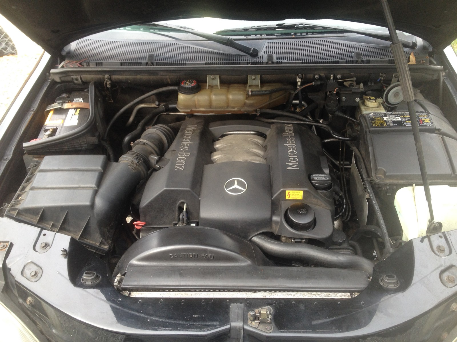 1998-2002 MERCEDES-BENZ ML320 ~ LEFT DRIVER SIDE CYLINDER HEAD ~ OEM ...