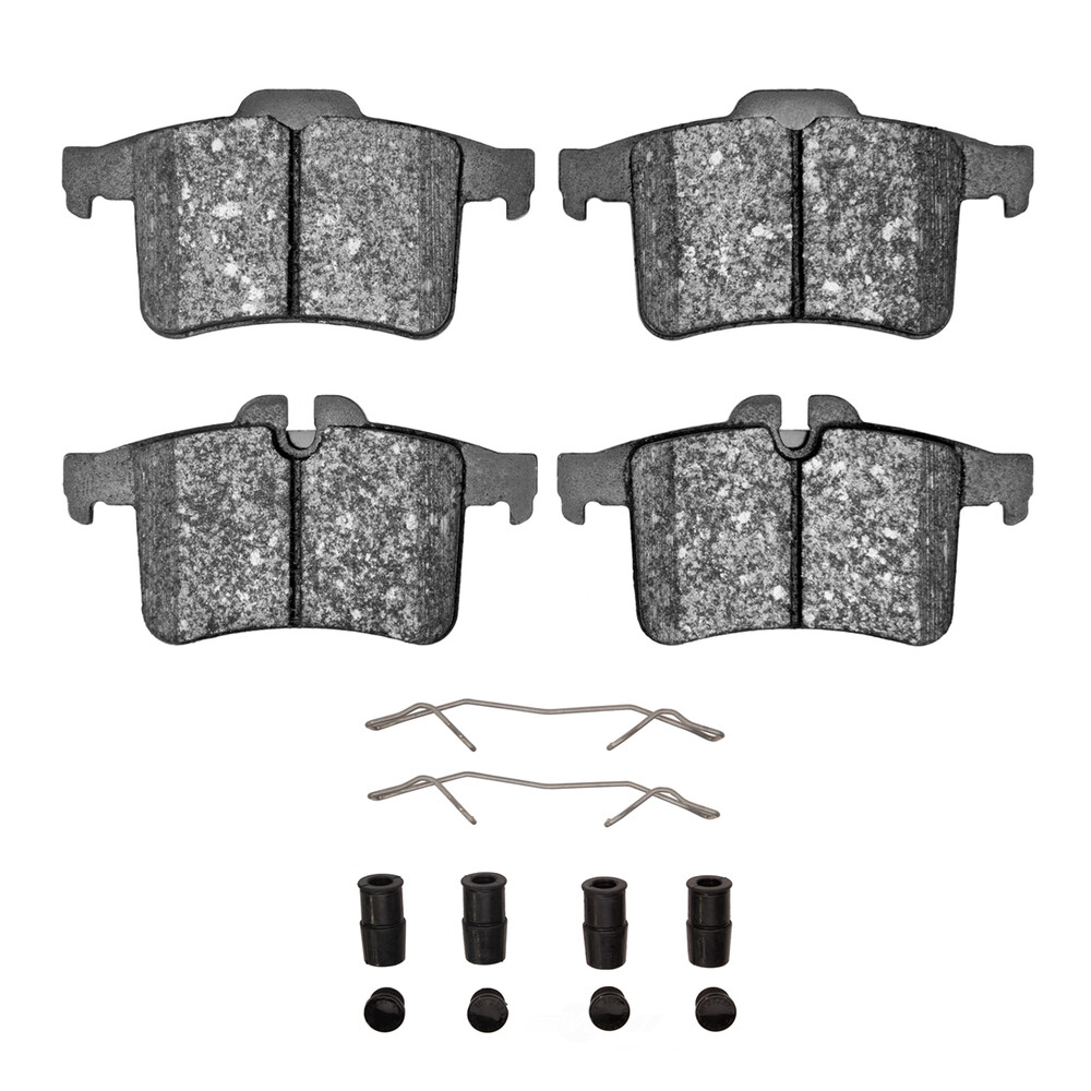 Disc Brake Pad Set-DFC 5000 Advanced Brake Pads - Low Metallic and ...